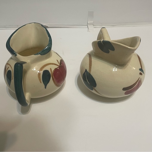 Purinton Slip Ware | Dining | 4mini Creamer Pitcher Set Ceramic ...